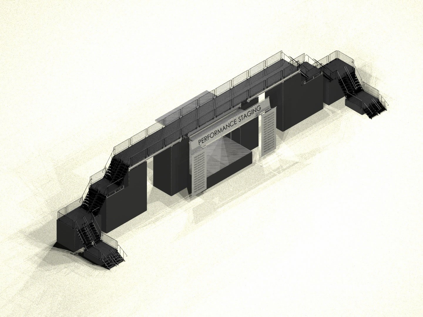Fantasy Stage Design: EDM Stage Rental With Integrated VIP Riser and ...